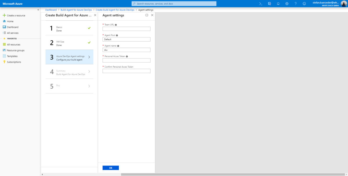 white duck - Build Agents for Azure DevOps
