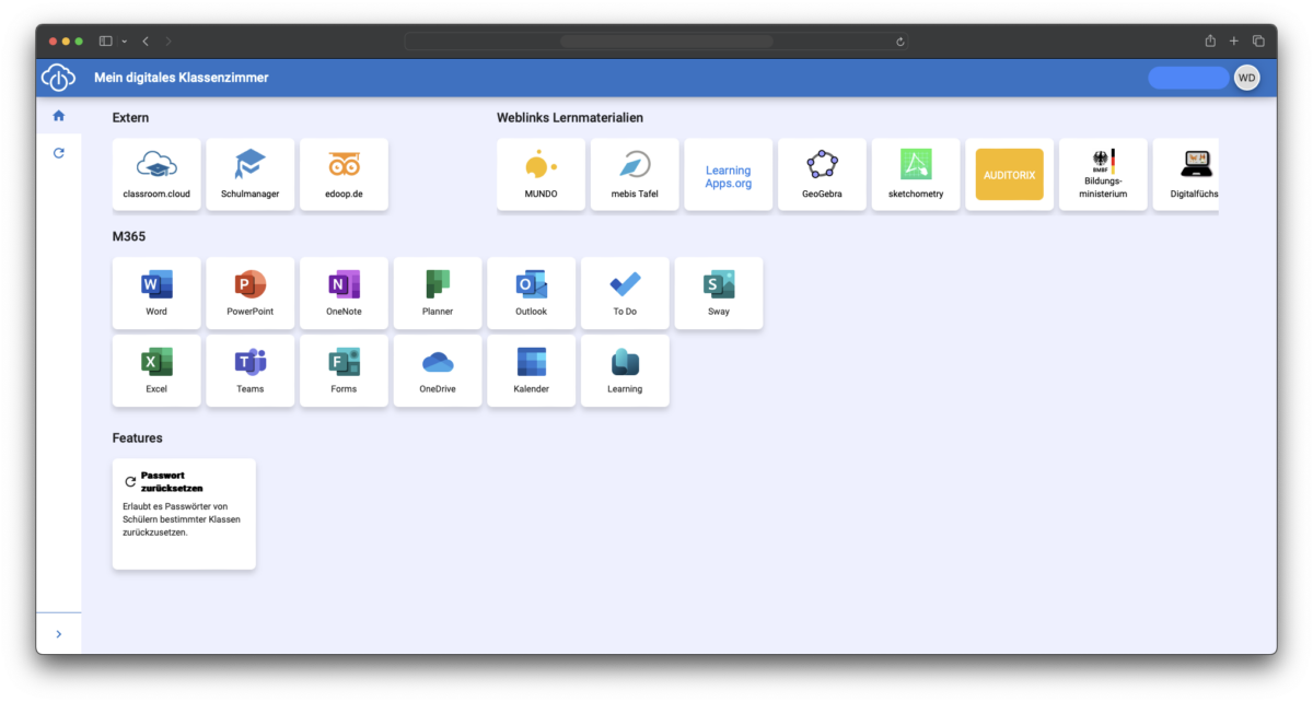 white duck - Cloud Control Self Service Portal
